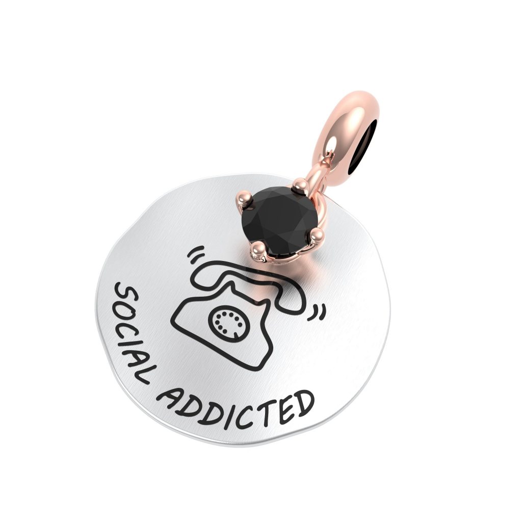Charm Social addicted - Rerum Gioielli